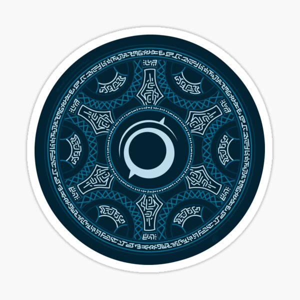 "The Dragon Prince - Moon Rune - Magic Circle" Sticker by madisondraws ...