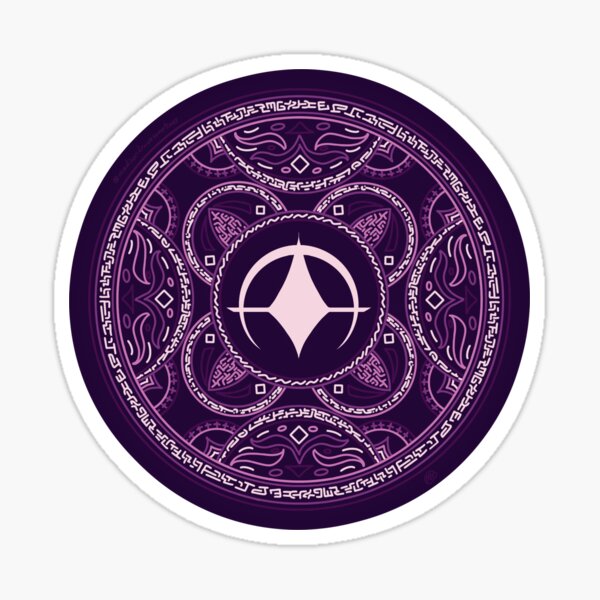 "The Dragon Prince - Star Rune - Magic Circle" Sticker for Sale by ...