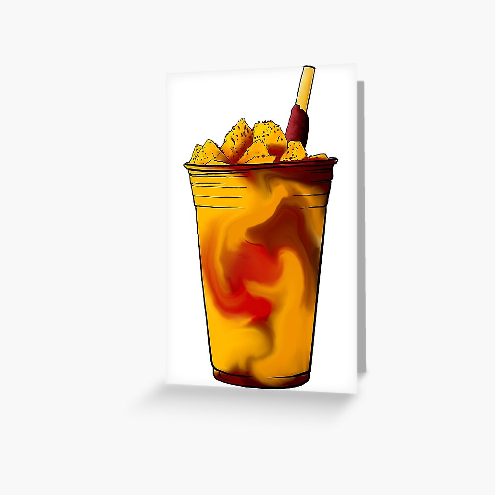 "Mangonada Chamoyada Mexican Snack Drawing Sticker" Sticker for Sale by ...