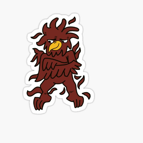 "uchicago phil the phoenix" Sticker for Sale by neha-s | Redbubble