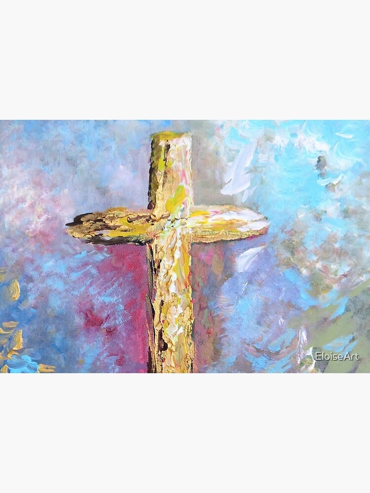 "Colors of the Cross" Mask for Sale by EloiseArt | Redbubble