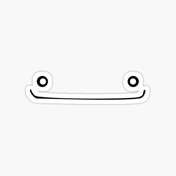 "Wooper Face" Sticker for Sale by TheFreshness | Redbubble