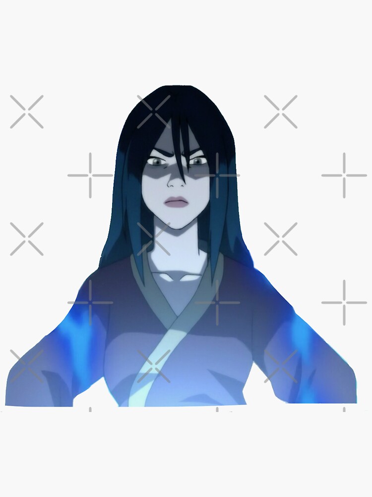 "azula w/ blue fire" Sticker for Sale by realtas | Redbubble