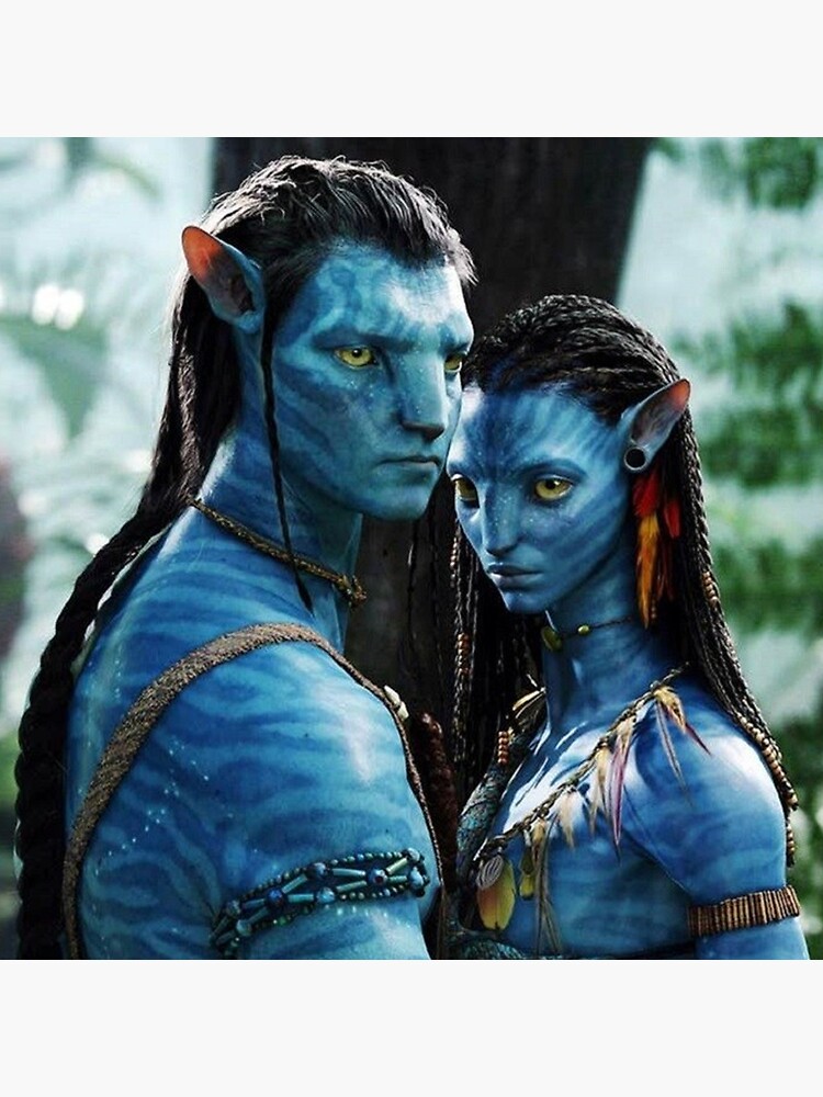 "blue couple avatar" Poster by opitz235 | Redbubble