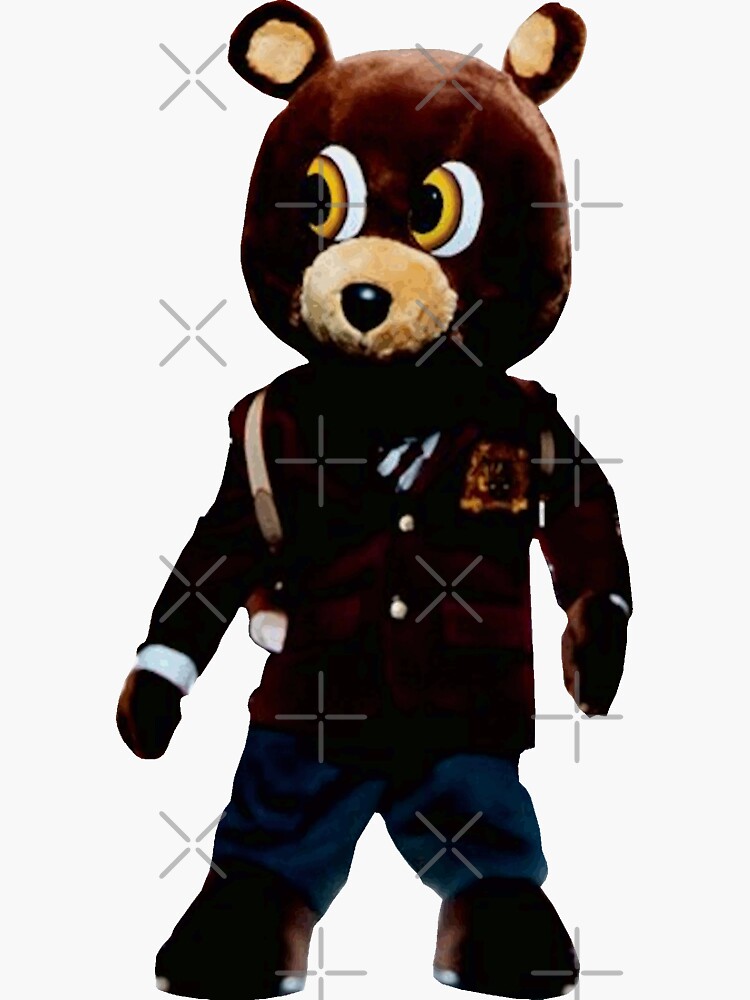 "Late Registration Bear" Sticker for Sale by SilvaDesigns | Redbubble