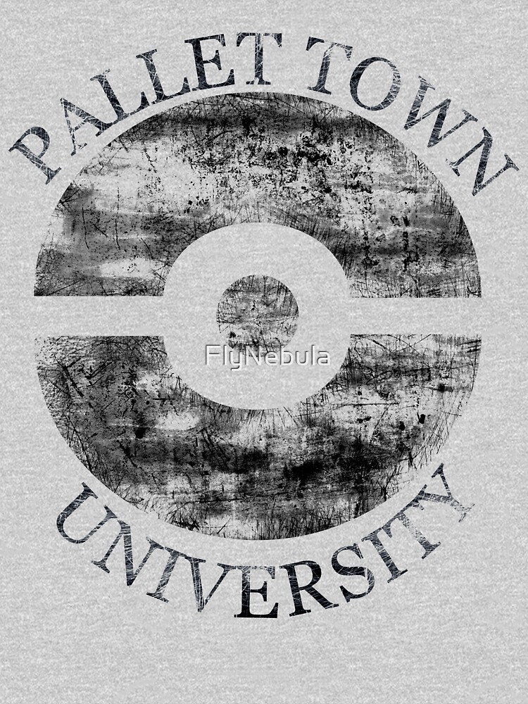 "Pallet Town University" T-shirt by FlyNebula | Redbubble