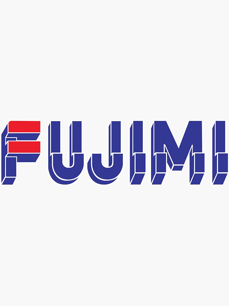 "Fujimi (Dark)" Sticker for Sale by SwagBasket | Redbubble