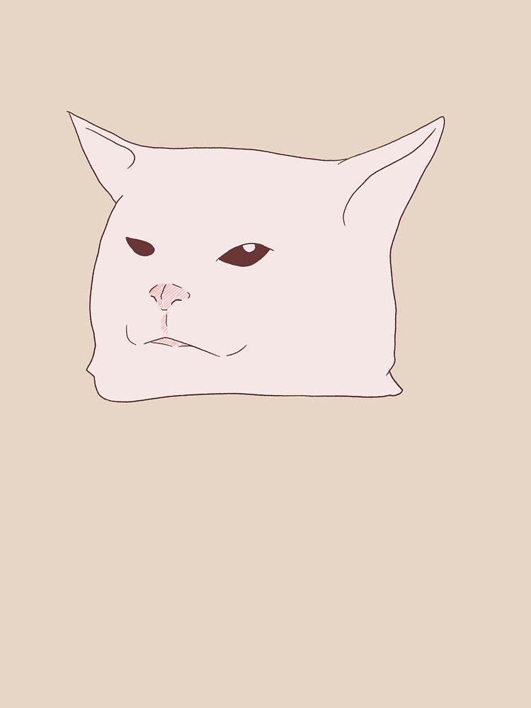 "Perplexed Cat Meme" T-shirt for Sale by Liauditore | Redbubble | woman ...