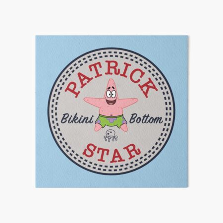 "Patrick Star" Art Board Print for Sale by FatNuggets | Redbubble