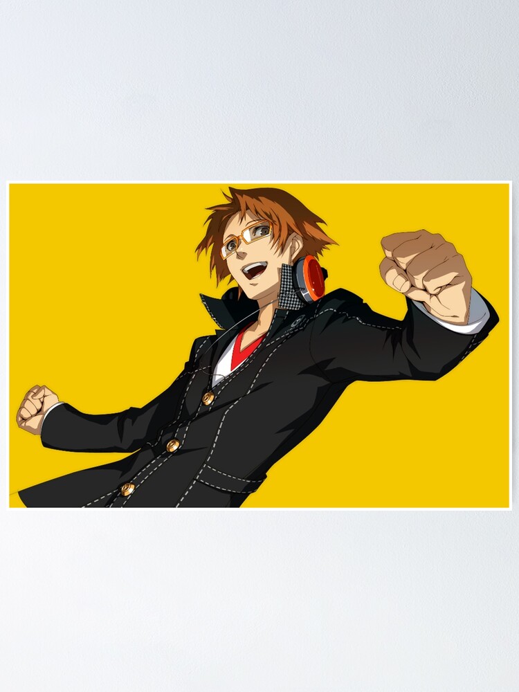 "Persona 4 Golden - Yosuke Hanamura All-Out Attack Sprite" Poster by ...
