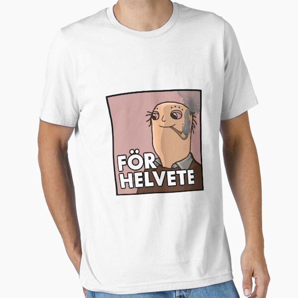 "För Helvete Meme" Essential T-Shirt for Sale by rtommye | Redbubble