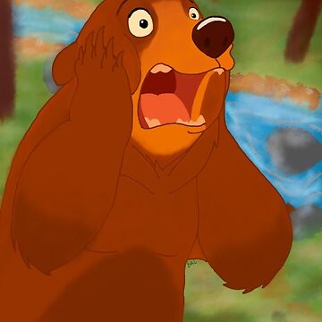 "Brother Bear: Kenai Panic" Sticker for Sale by Blewis6 | Redbubble