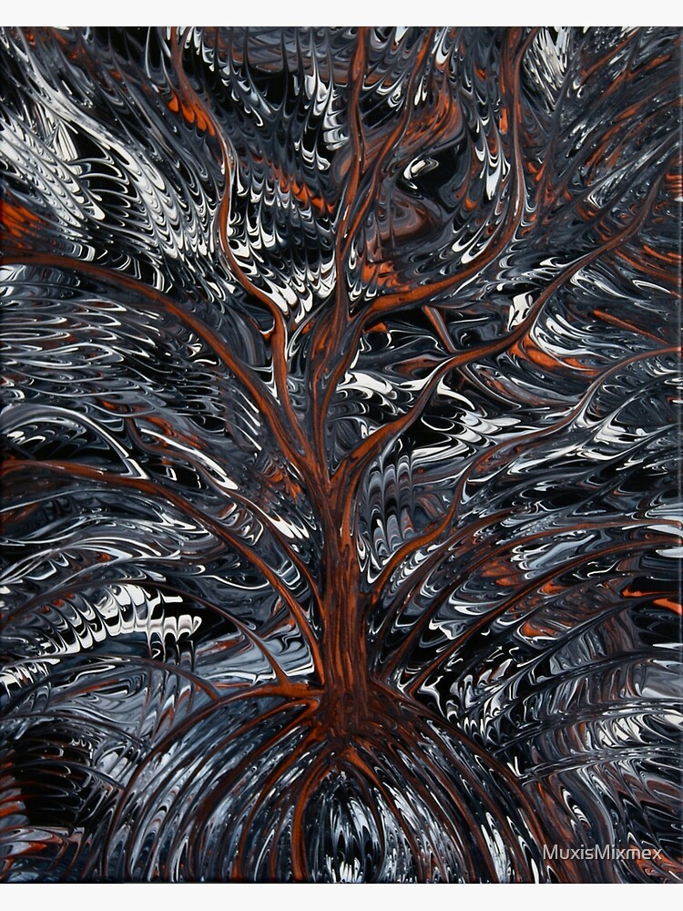 Lámina artística « Infinity Tree representa la vida con raíces que se ...