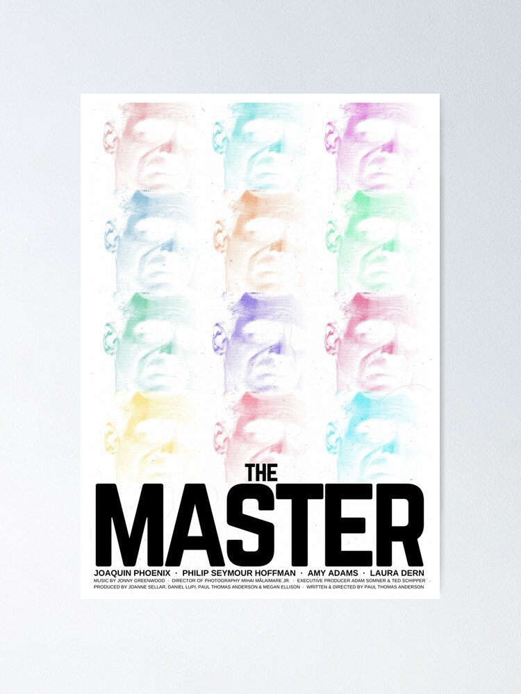"The Master (2012) - Movie poster design" Poster for Sale by jackbooks ...