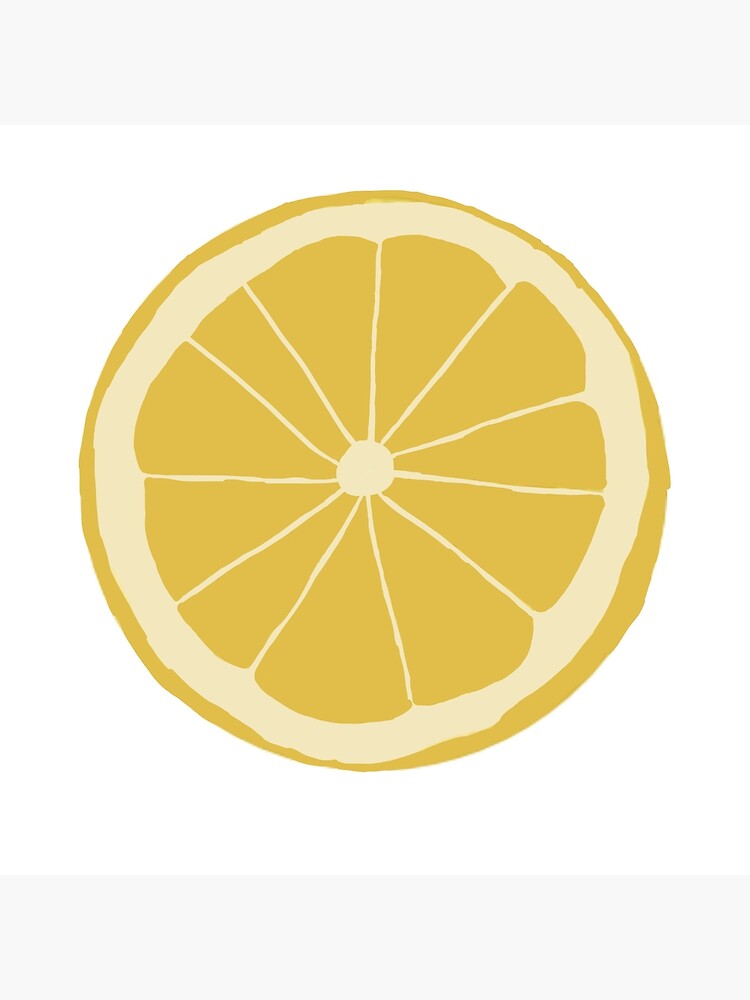 "Lemon sticker" Poster by stickaroo | Redbubble