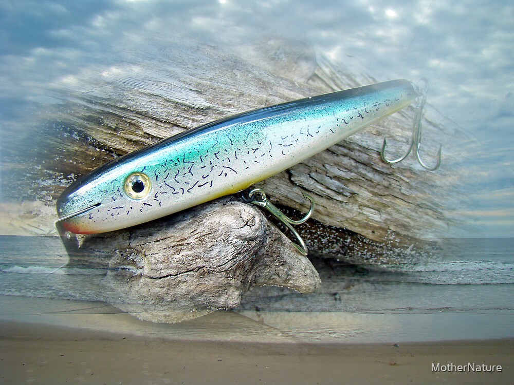 "AJS Baby Weakfish Saltwater Swimmer Fishing Lure" by MotherNature ...