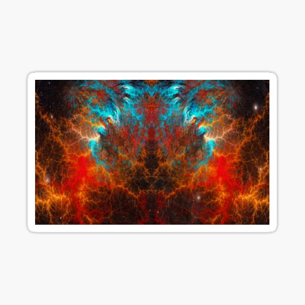 "Cosmic mind" Sticker for Sale by ivanoel | Redbubble