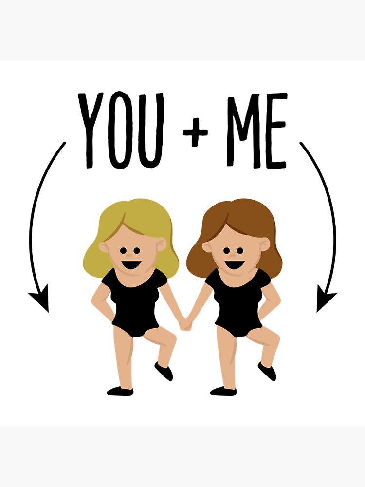 "BFF EMOJI " Sticker by biqa | Redbubble