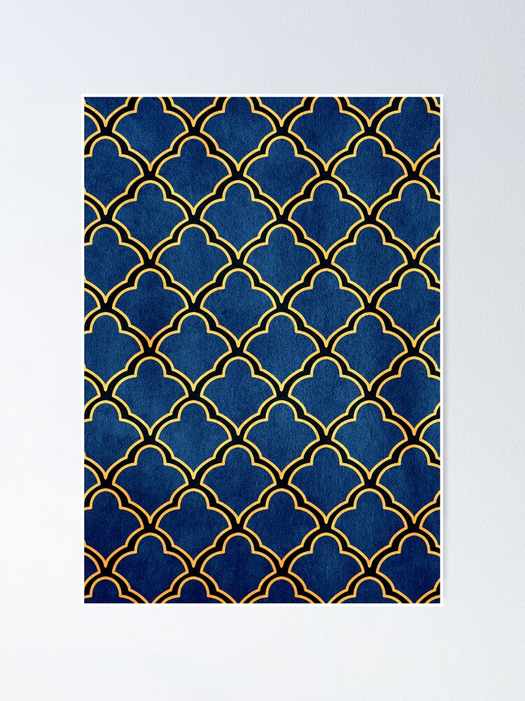 "Quatrefoil" Poster for Sale by ArcturusArt | Redbubble