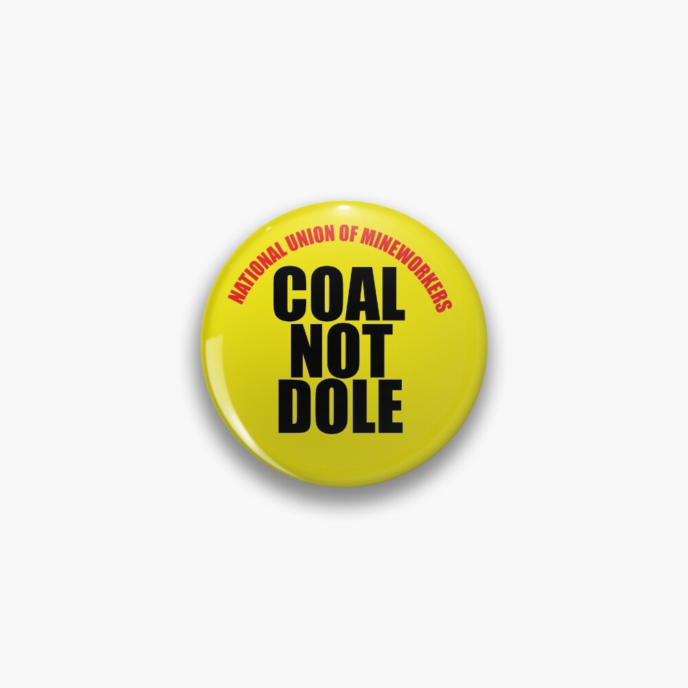 "Coal Not Dole" Sticker for Sale by RedLeftDesign | Redbubble