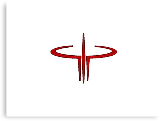 "Quake III Arena Logo" Canvas Prints by Dreamcast-Talk | Redbubble