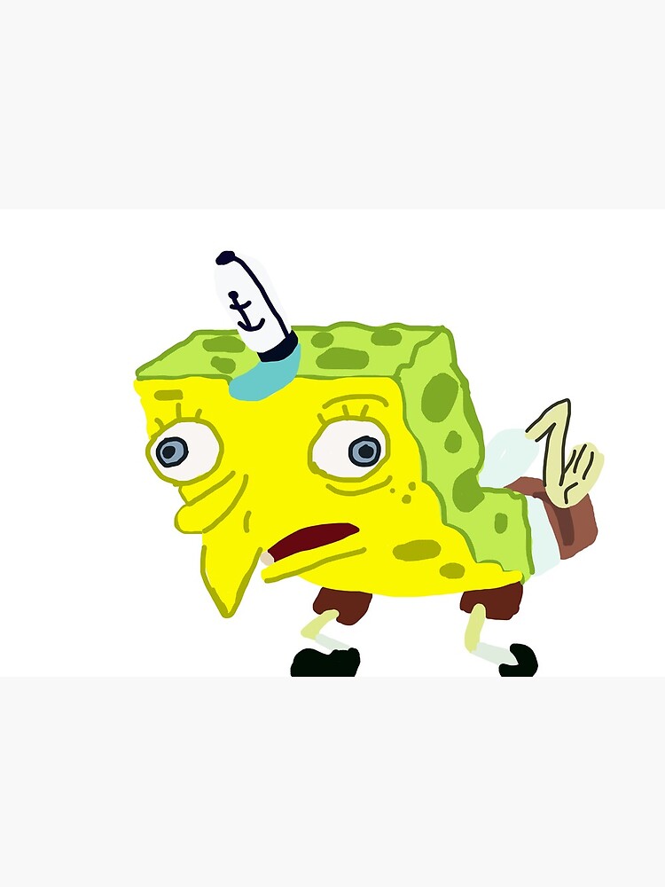 "chicken spongebob" Canvas Print by faithprincipato | Redbubble