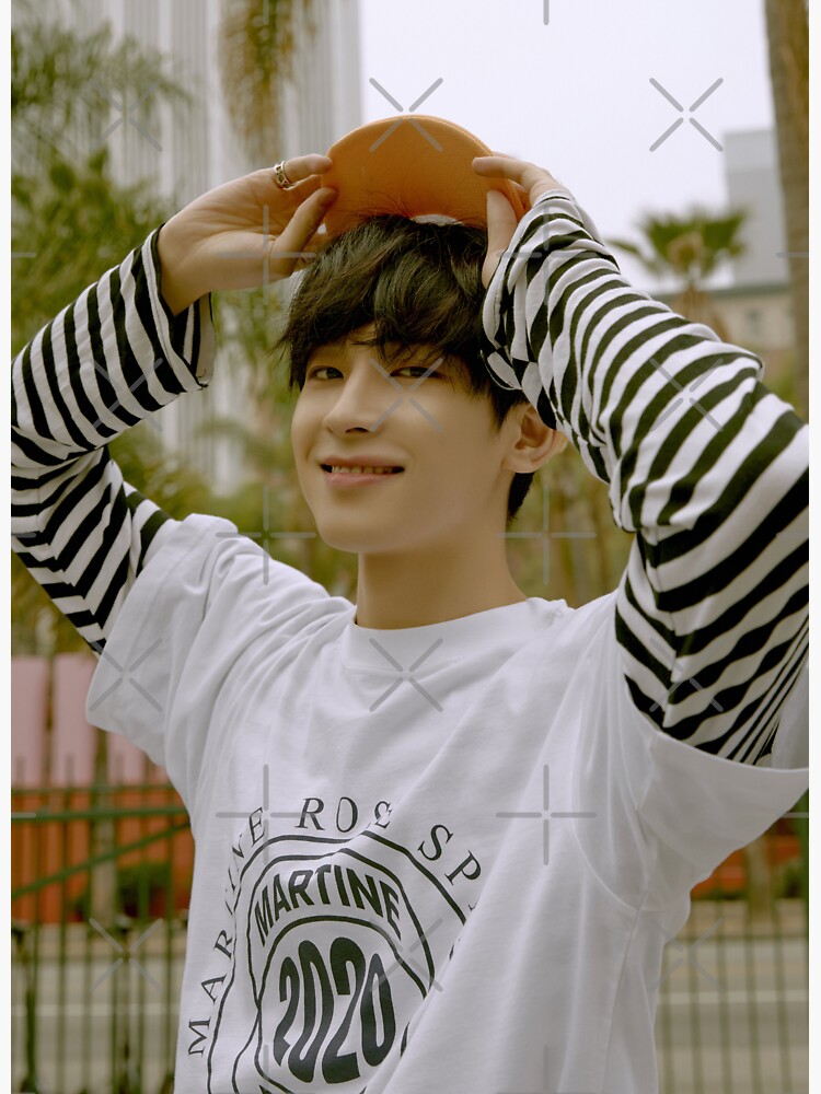 "SEVENTEEN LEFT & RIGHT WONWOO" Sticker by BGEMPORIUM | Redbubble