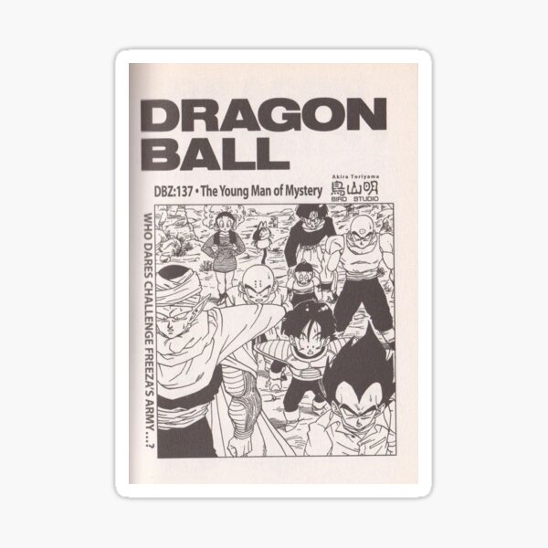 "Dragon Ball Z" Sticker by grueda21 | Redbubble