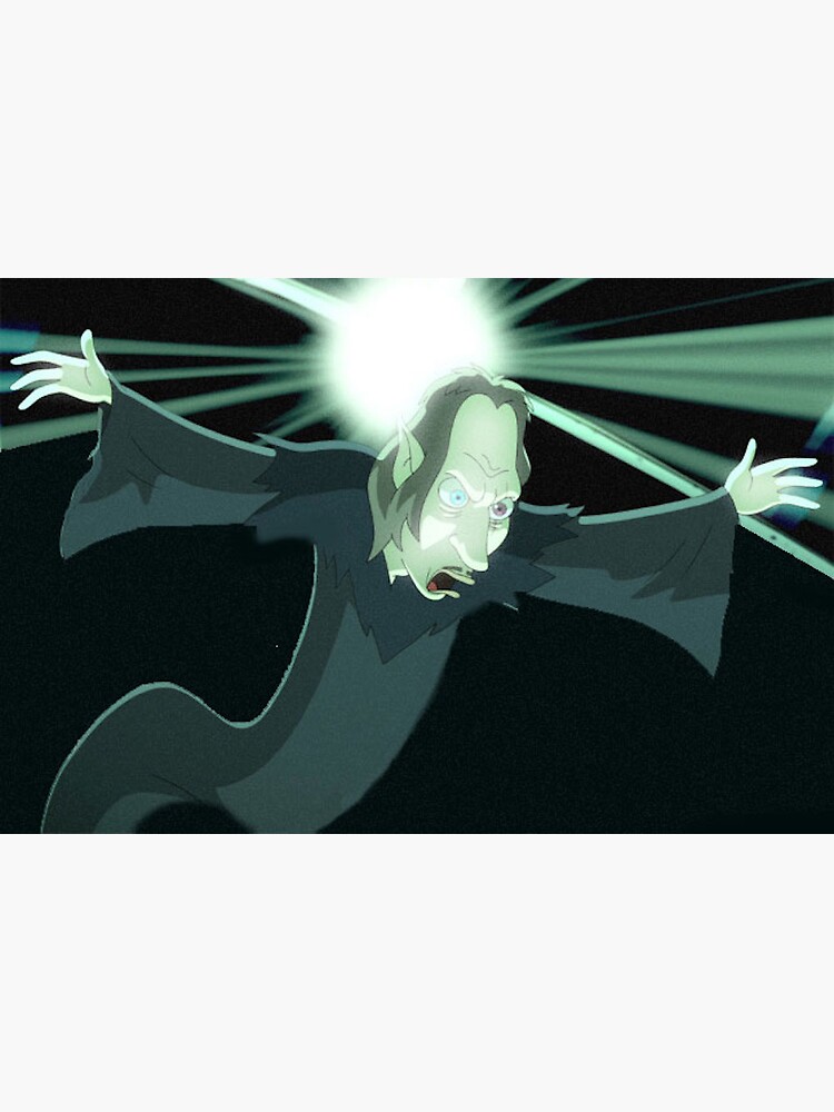 "shame wizard big mouth" Sticker for Sale by Virginiakoch | Redbubble