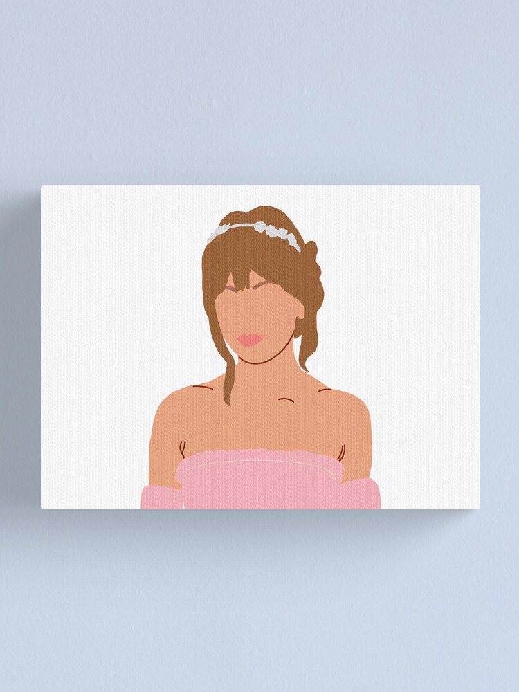 "Taylor Swift Faceless Portrait" Canvas Print for Sale by zuzannaaa ...