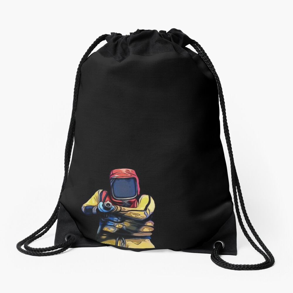 "Rust hazmat suit" Sticker for Sale by DarkoA | Redbubble