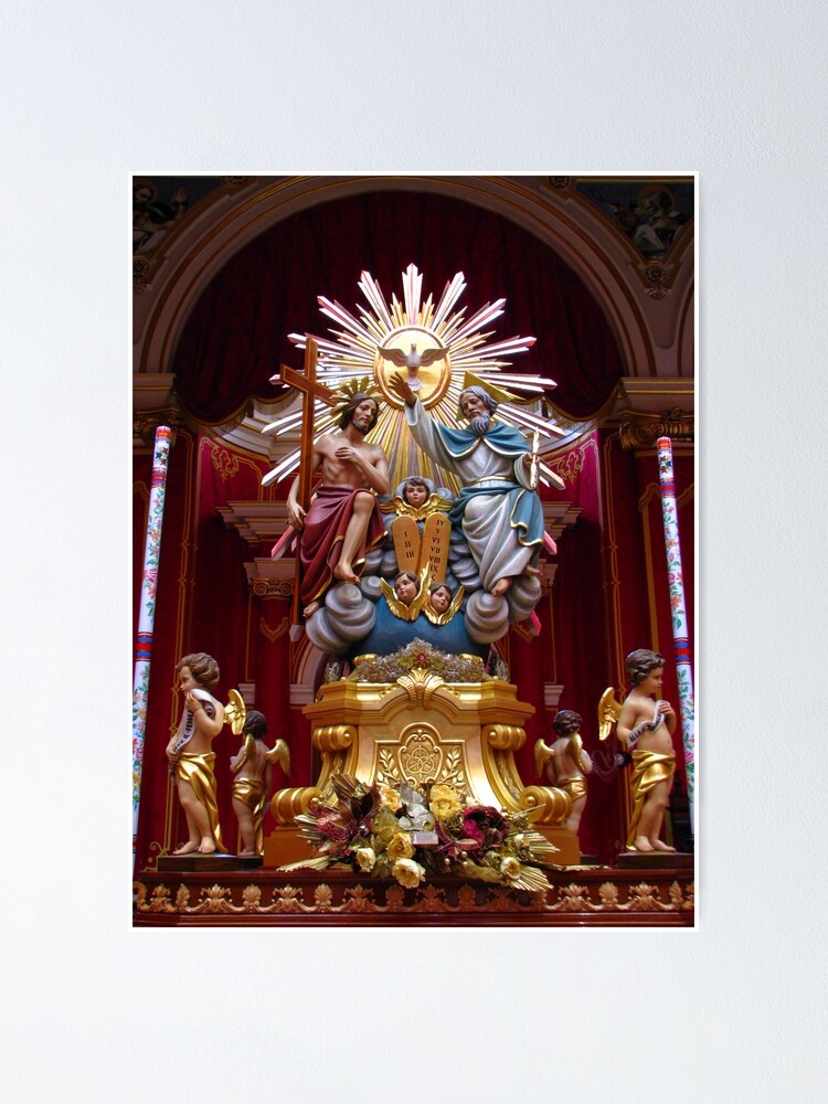 "The Most Holy Trinity" Poster by fajjenzu | Redbubble