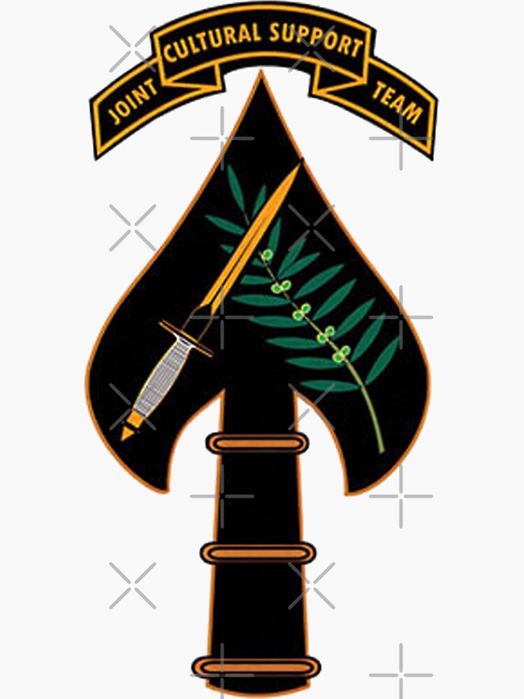 "CST Insignia, US Army" Sticker for Sale by The Clockwork Crow | Redbubble