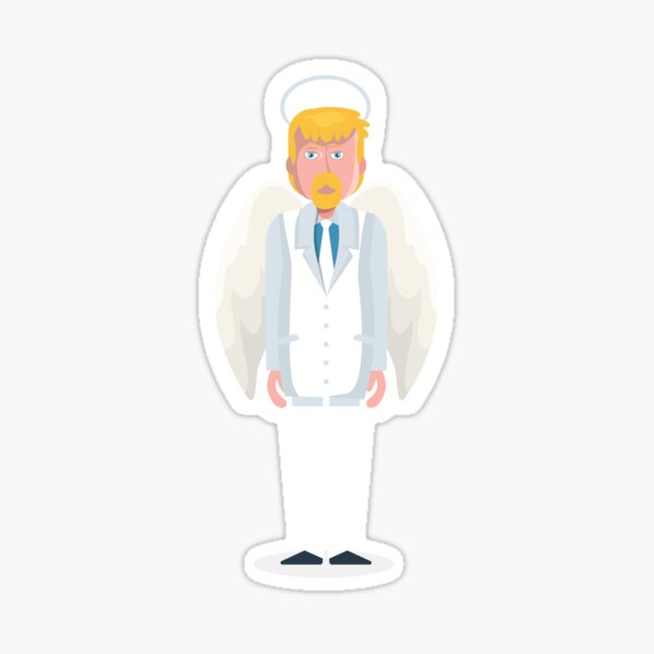 "male angel 2" Sticker for Sale by Seb-Sk93 | Redbubble