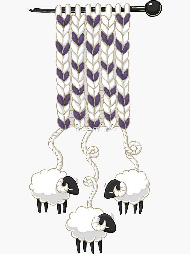 "Wool Scarf" Sticker for Sale by freeminds | Redbubble