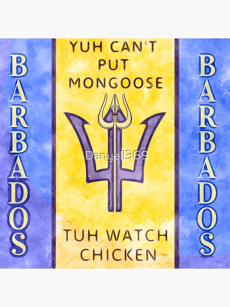 "Barbados Quotes" Sticker by Danyell369 | Redbubble
