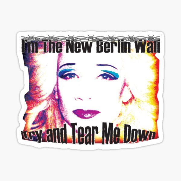 "Berlin Wall" Sticker for Sale by lmattison | Redbubble