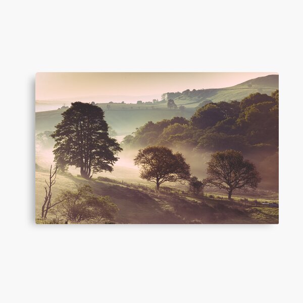 "Early morning mist rising" Canvas Print for Sale by Bobby789 | Redbubble
