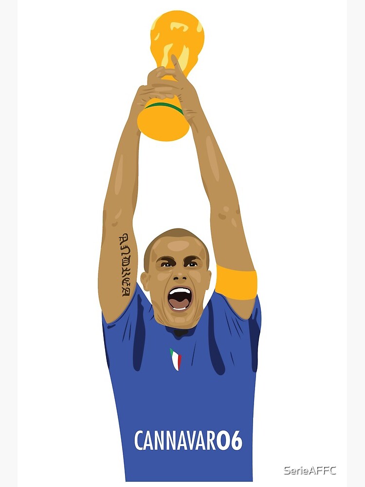 "Fabio Cannavaro - Italy Legend" Art Board Print for Sale by SerieAFFC ...