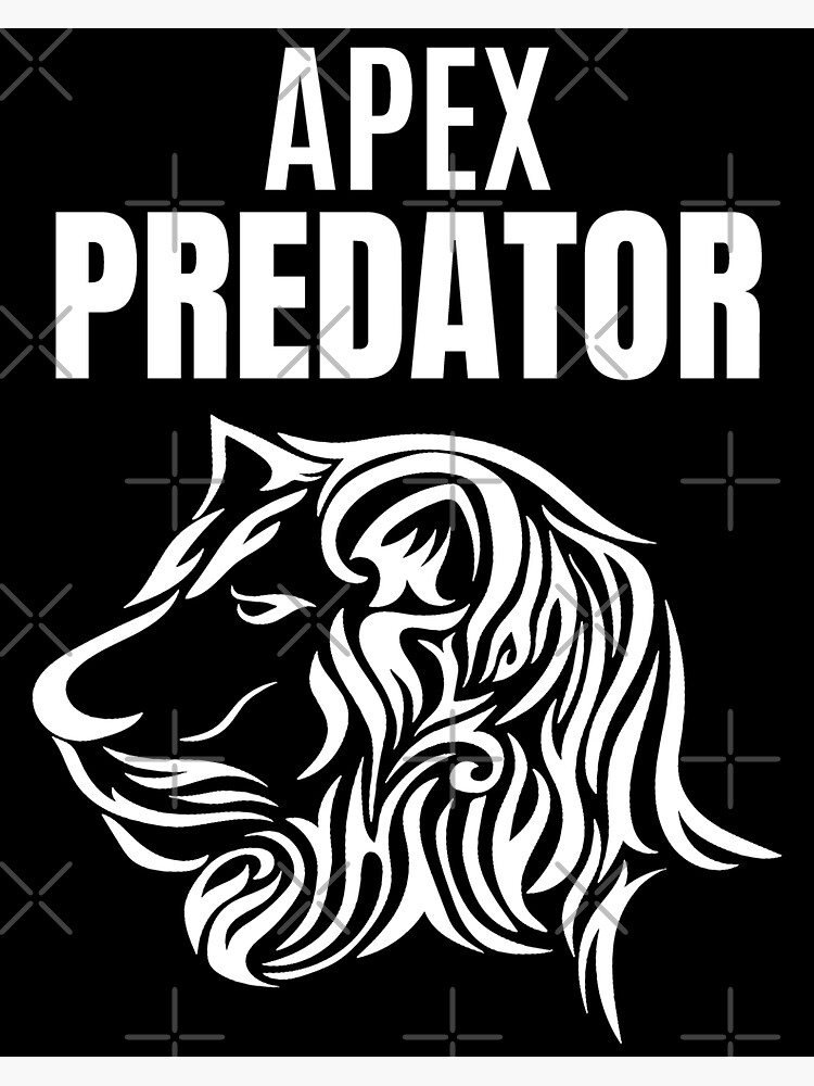 "Apex Predator - lion" Sticker for Sale by RIVEofficial | Redbubble