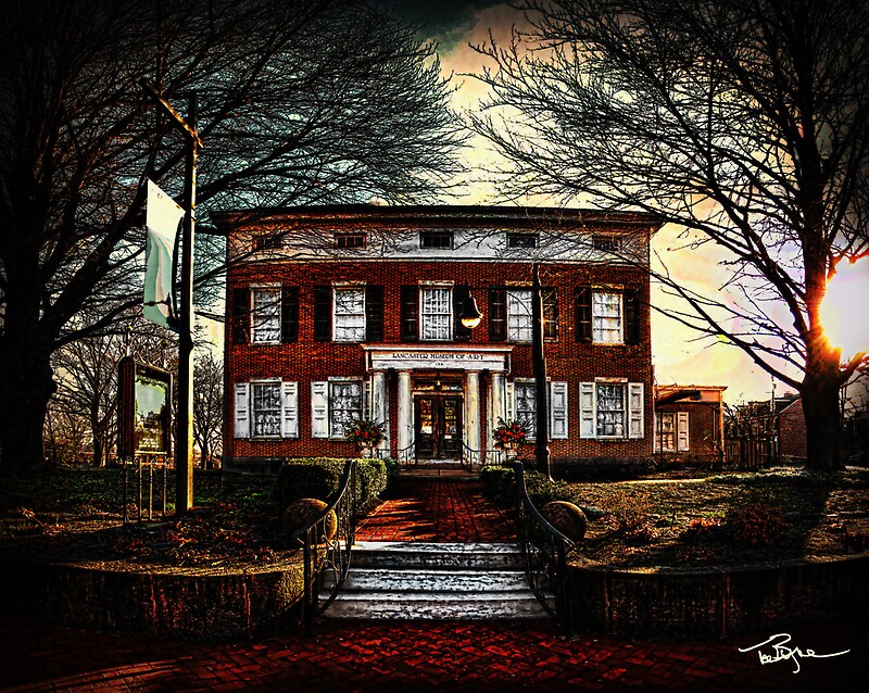 "The Grubb Mansion • Lancaster" by TedByrne | Redbubble
