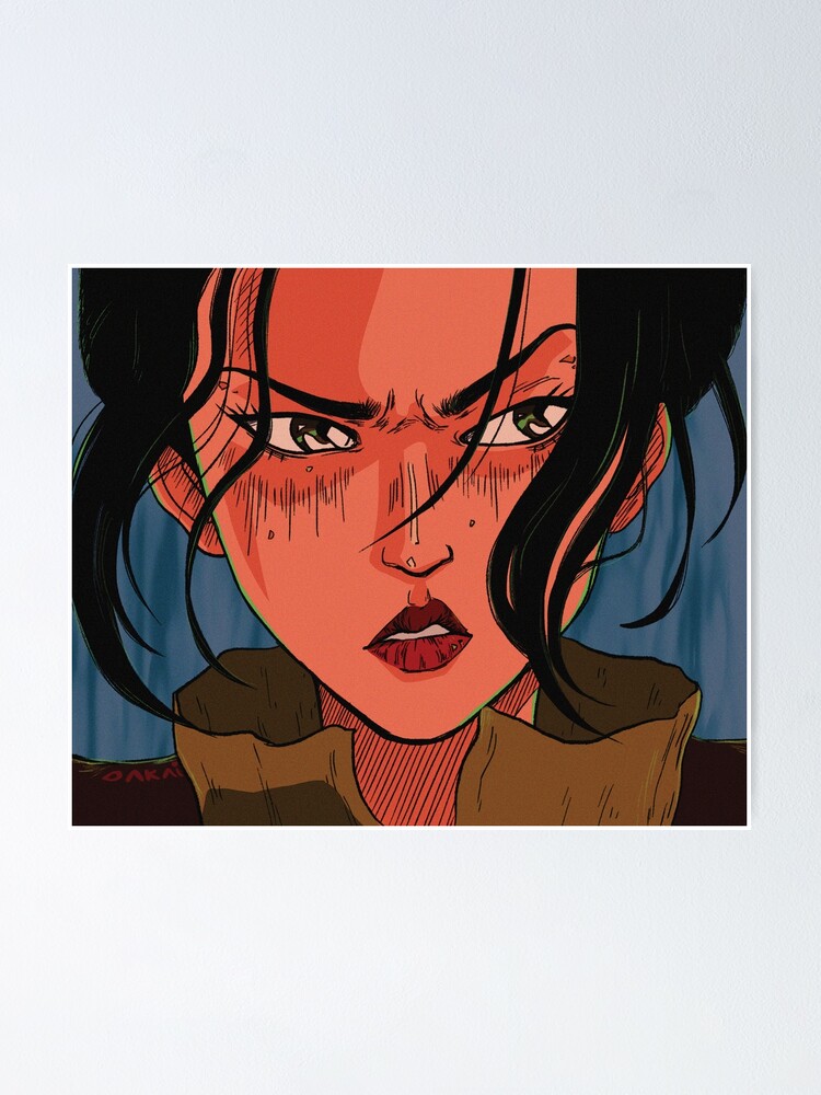 "phoenix queen - azula" Poster for Sale by oakai | Redbubble