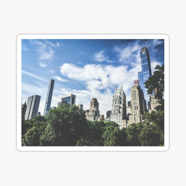 "central park" Sticker for Sale by emblan | Redbubble