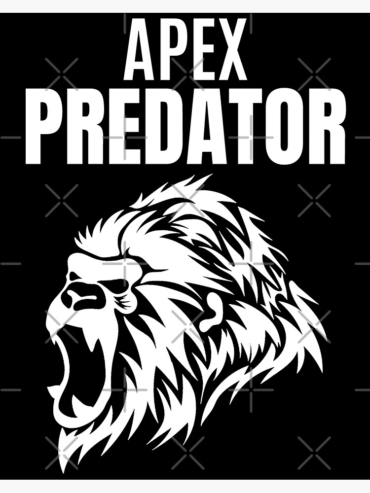 "Apex Predator - gorilla" Sticker by RIVEofficial | Redbubble