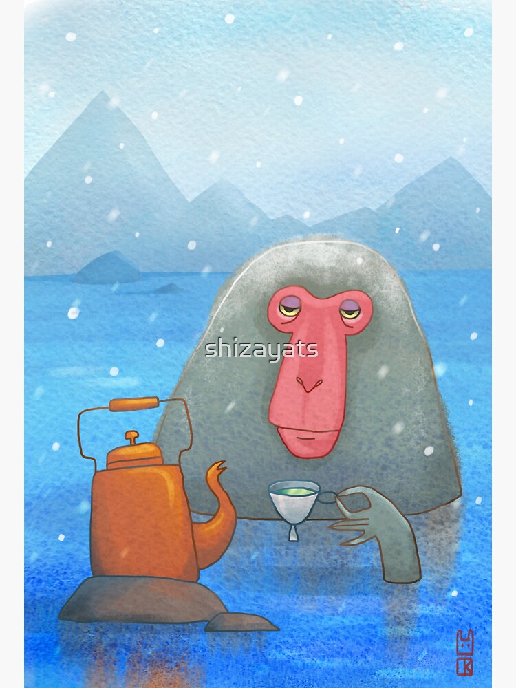 "Hot tea" Sticker for Sale by shizayats | Redbubble