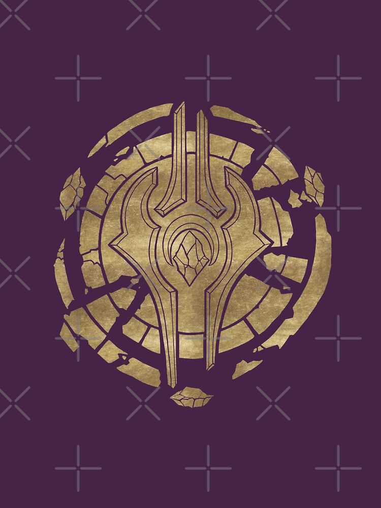"Draenei Crest - Gold" T-shirt for Sale by All-Sorts | Redbubble ...