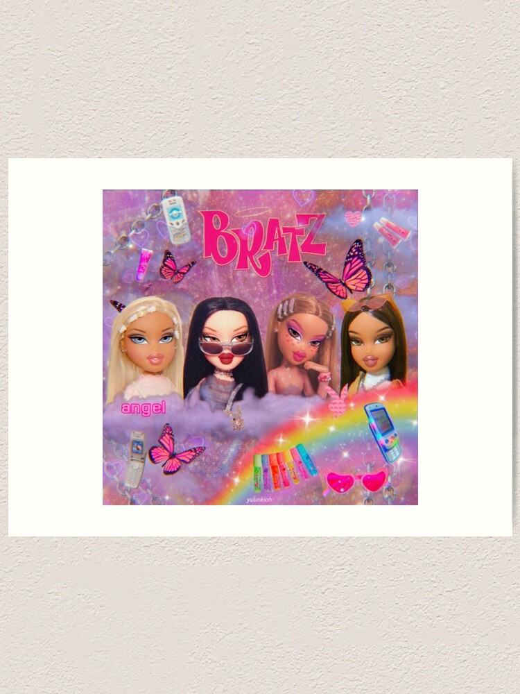 "y2k Bratz Collage" Art Print by danibr0wn | Redbubble