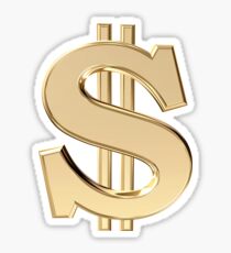 Dollar Sign: Stickers | Redbubble