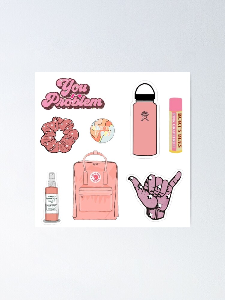 "Pink Vsco pack" Poster by norah216 | Redbubble