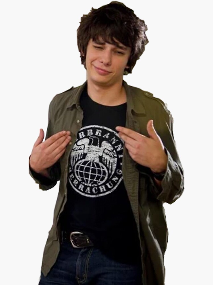"Rodrick Heffley Sticker" Sticker by alyssaferreiraa | Redbubble